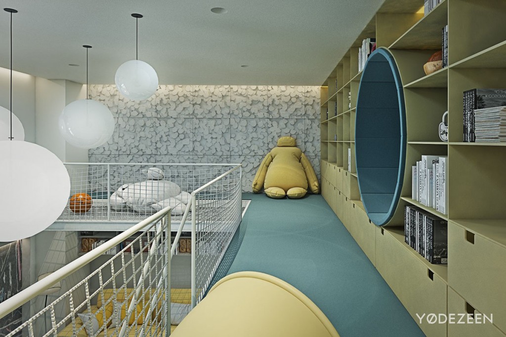 Adorable Apartment Design For Kids With Lots Of Funny Accents - RooHome