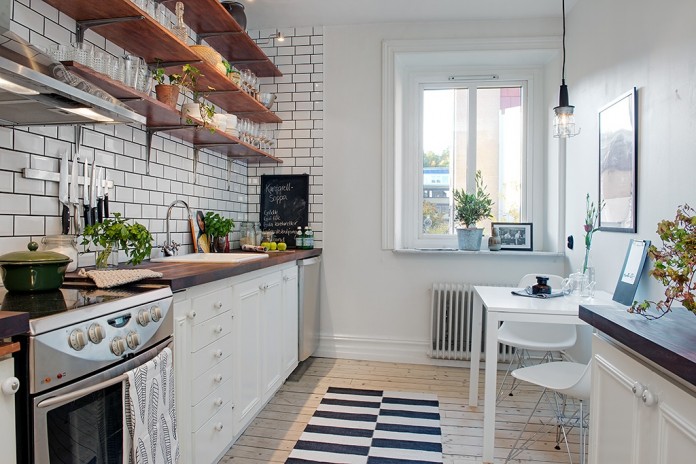 Scandinavian Style For Small Kitchen Ideas - RooHome