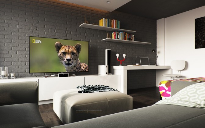 4 Posh Apartment Interior Design In A Small Space - RooHome