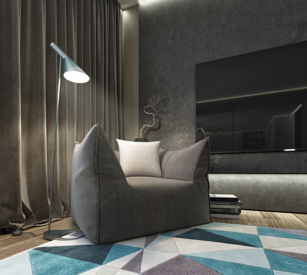 4 Posh Apartment Interior Design In A Small Space - RooHome