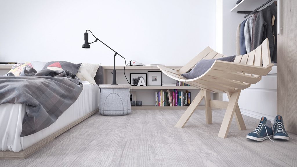 White Interior Design Style With Low-Profile Furniture - RooHome