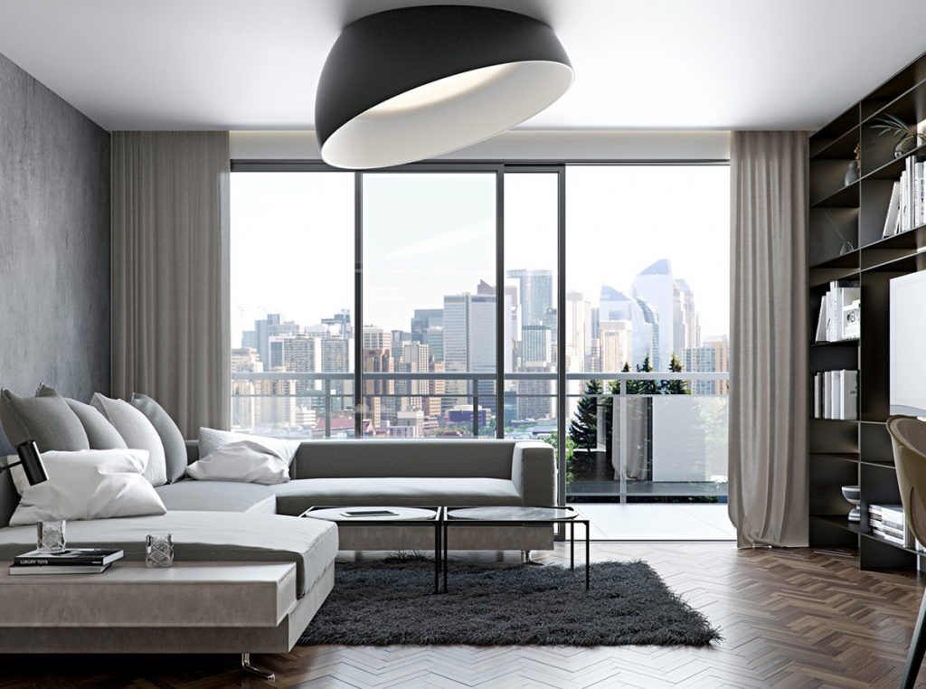 2 Awesome Gray Apartment Decorating Ideas Bring Out a Cozy Impression ...