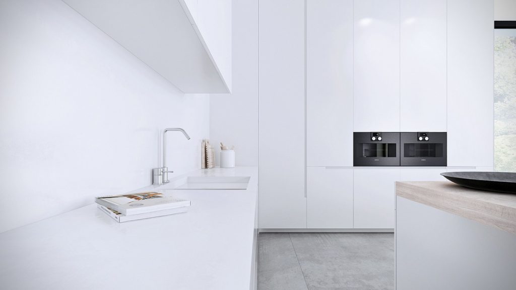 White Interior Design Style With Low-Profile Furniture - RooHome