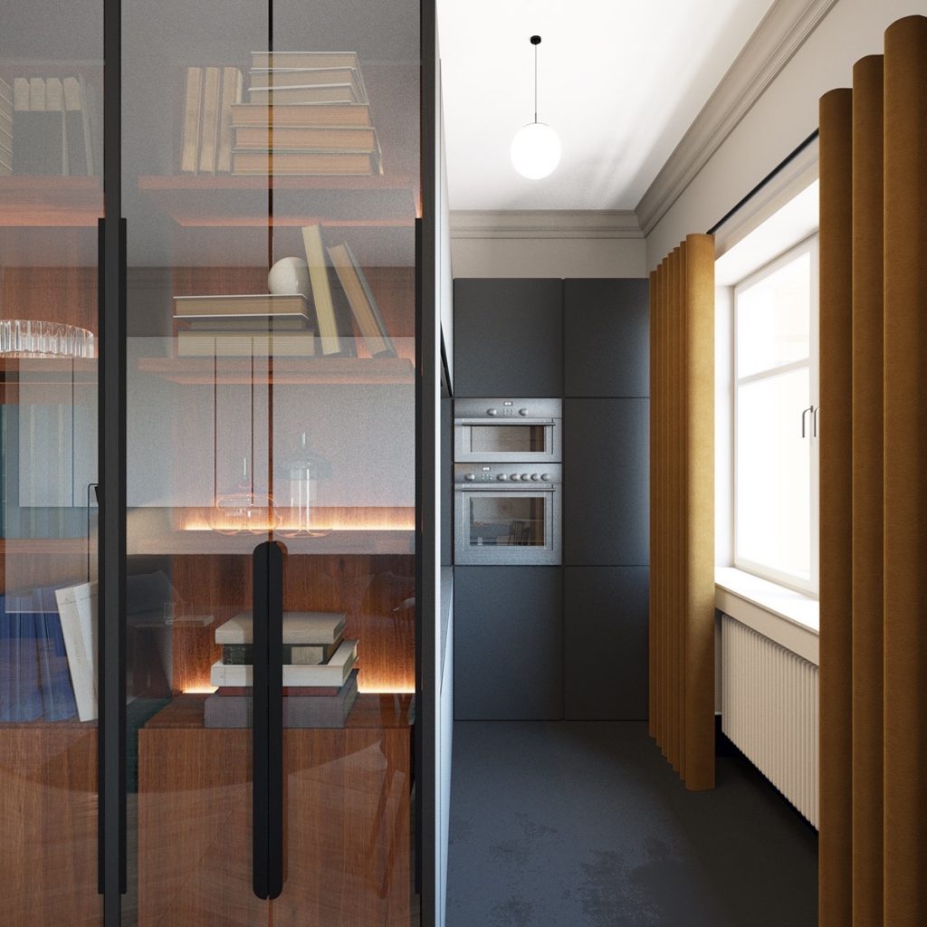 600 Square Feet Apartment Design With Wonderful Maximalist Decorating ...