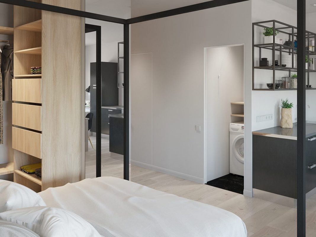 Studio Apartment Interior Design With Cute Decorating Ideas - RooHome