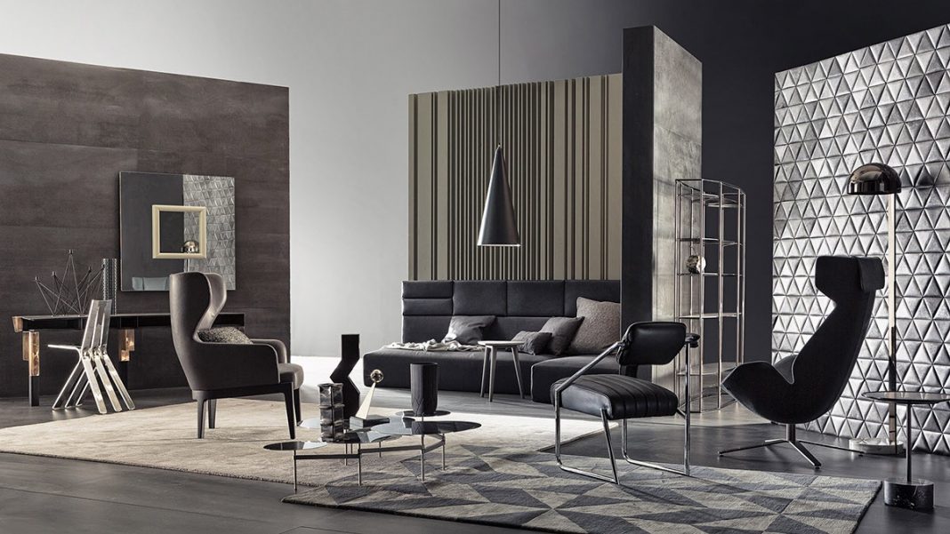 Amazing Wall Texture Designs For The Living Room - RooHome