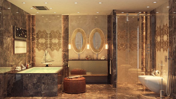 Luxurious Bathroom Designs With Stunning Decor Details Looks Very ...