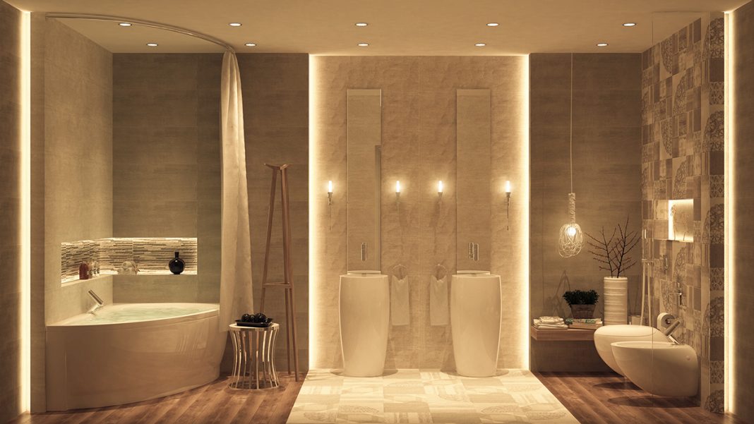 Luxury Bathroom Decor Which Combine With Trendy and Modern Design Ideas ...