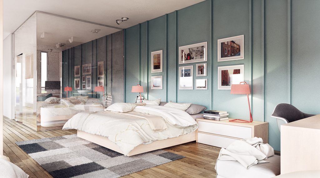 Inspiration To Create Minimalist House Design Using Soft Color With Spa ...