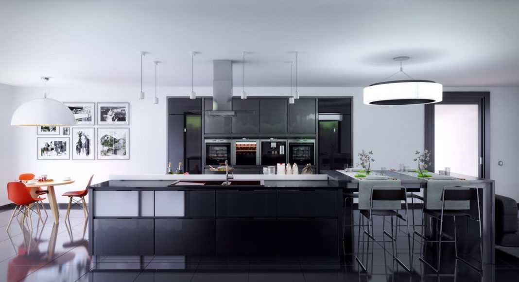Types of Luxury Dark Kitchen Designs Completed With Modern and Stylish ...