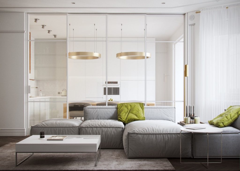 modern minimalist house design which applied with a white color concept ...