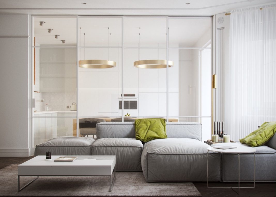 modern minimalist house design which applied with a white color concept ...