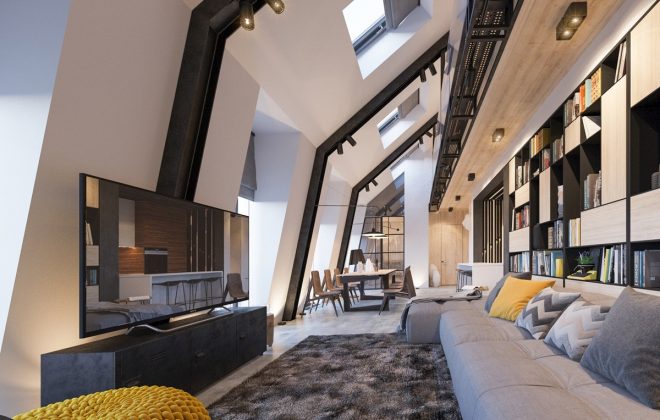 Contemporary home interior design show modern features which bring out ...