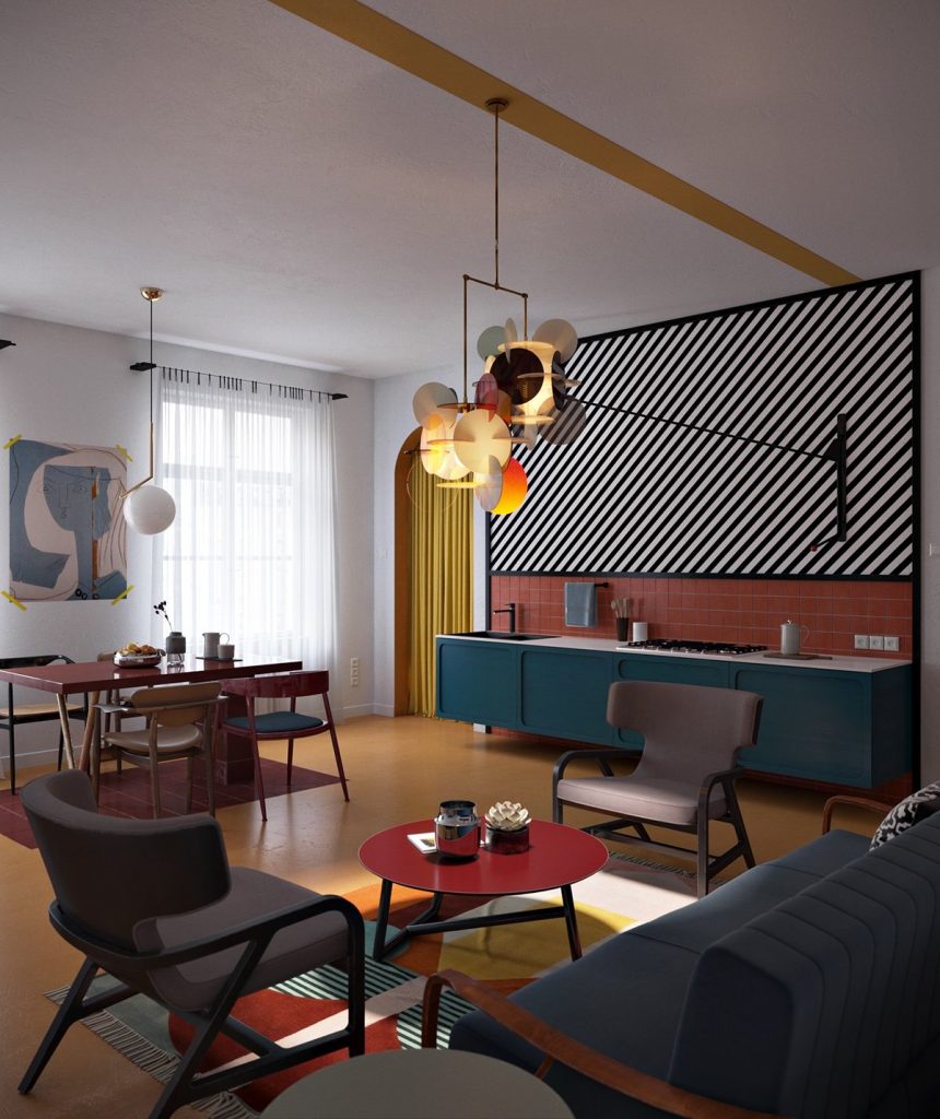 3 Amazing Studio Apartments Which Create With Interesting Accent and ...