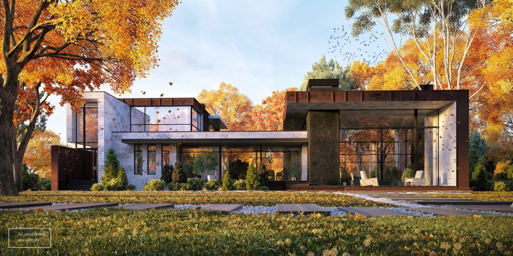 Stunning House Exterior Designs With Attractive and Unique Design ...