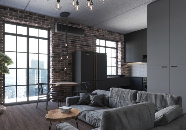 Chic Small Studio Apartment Use a Space Splendidly To Make It Looks ...