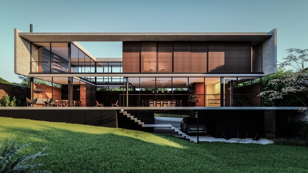 Stunning House Exterior Designs With Attractive and Unique Design ...