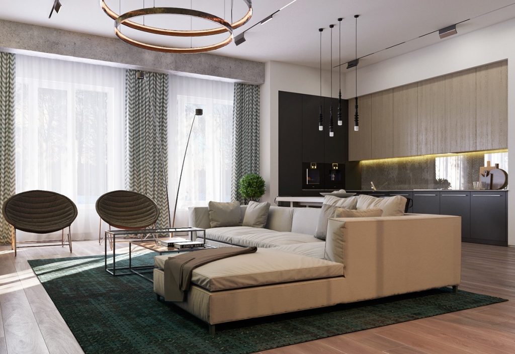 Sleek Open Plan Interior Design Inspiration for Your Home - RooHome