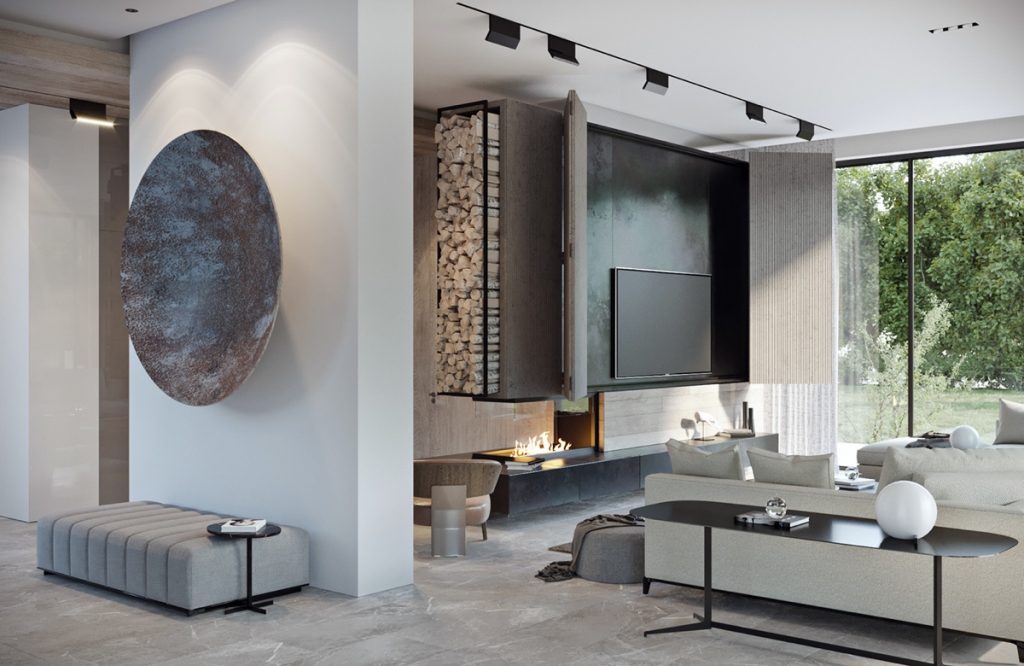 Modern House Design Ideas Show Off Natural Decor and Lights Inside ...